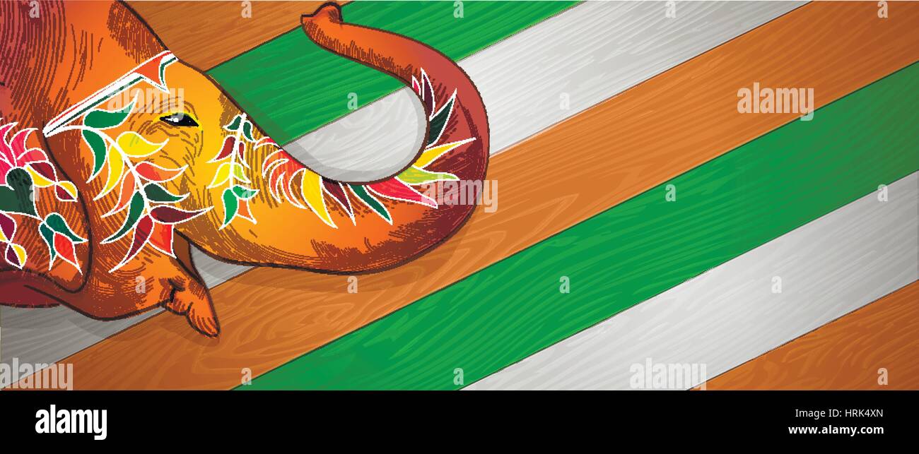 Celebrating republic day Stock Vector Images - Alamy