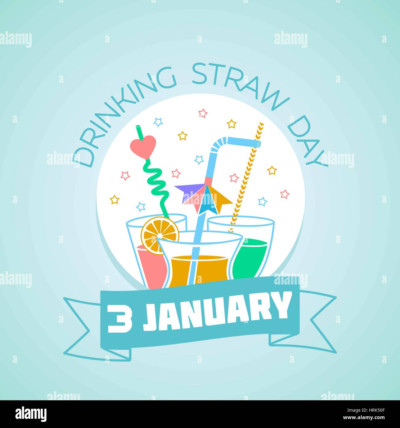Calendar for each day on January 3. Greeting card. Holiday - Drinking ...