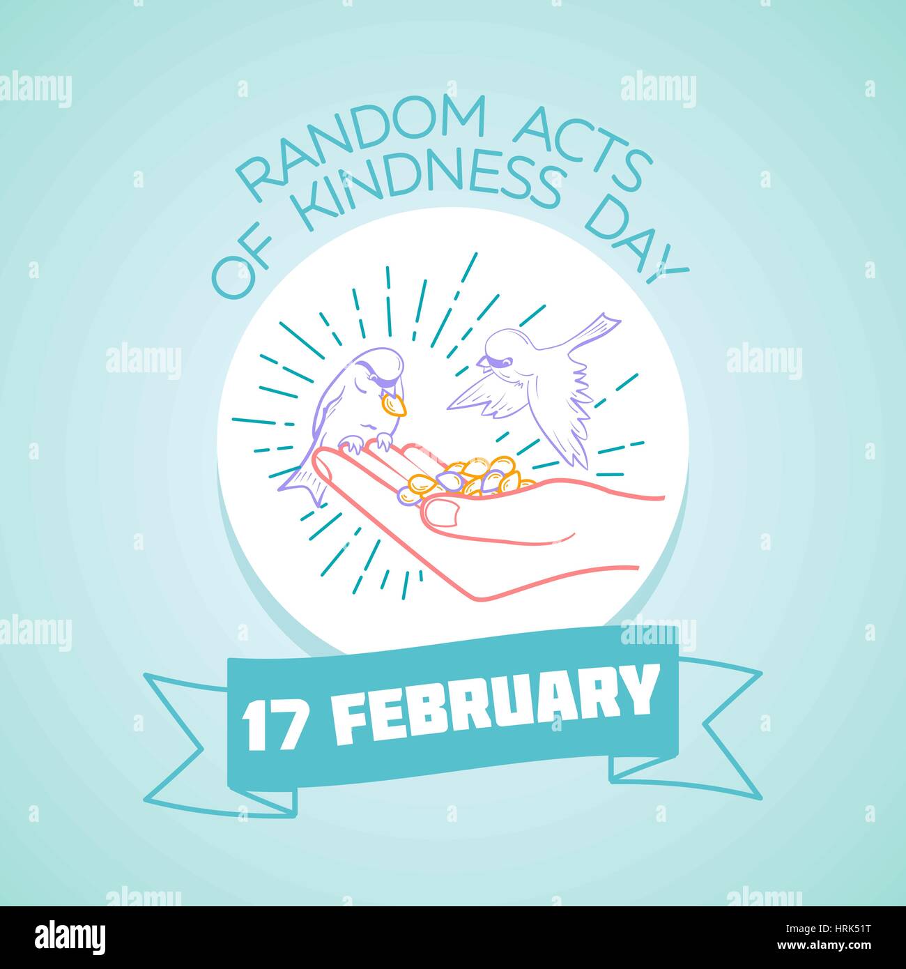 Calendar for each day on February 17. Greeting card. Holiday - Random ...