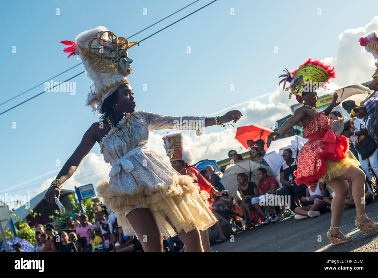 carnival in guadeloupe Stock Photo - Alamy