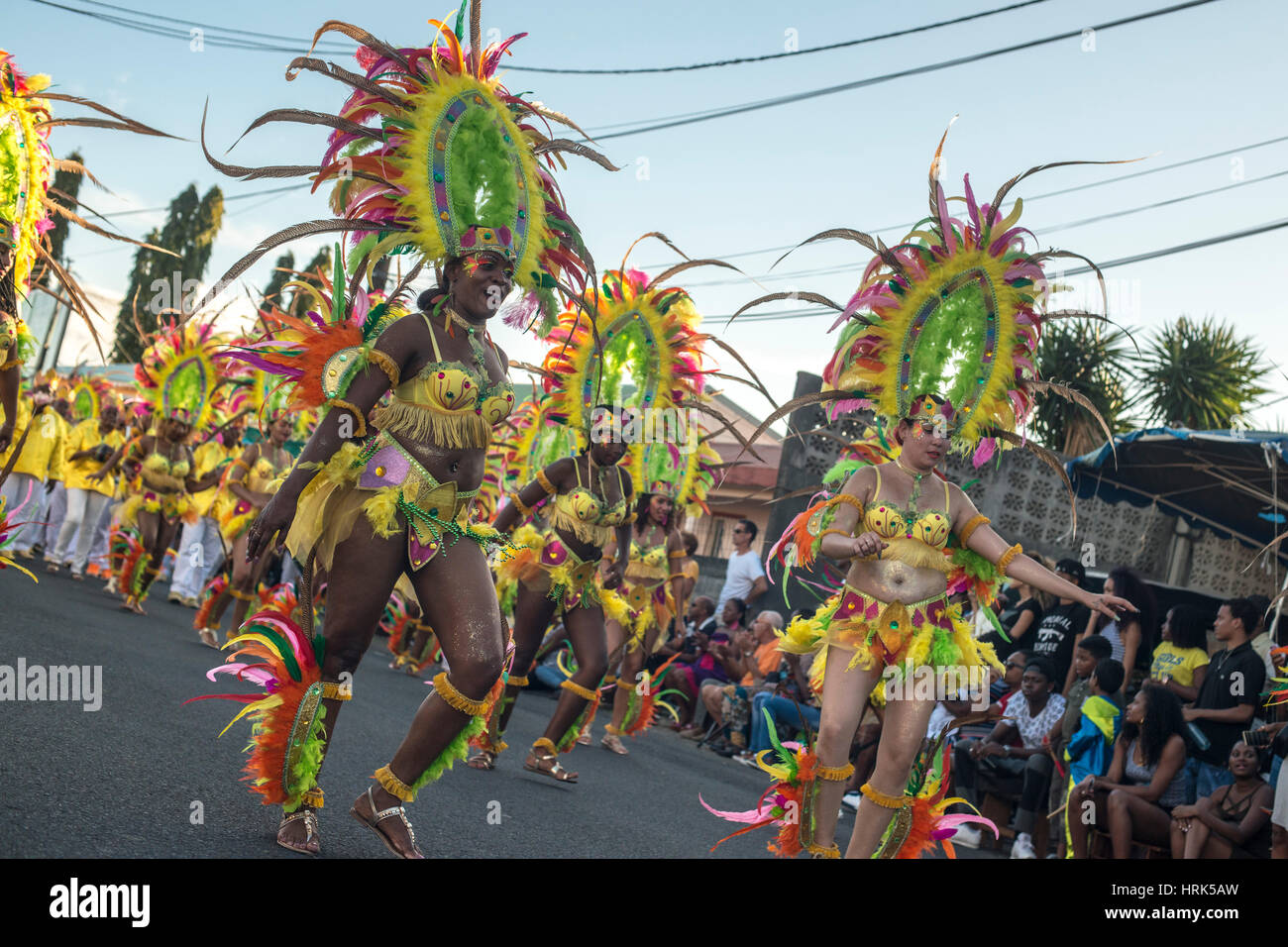 carnival in guadeloupe Stock Photo - Alamy