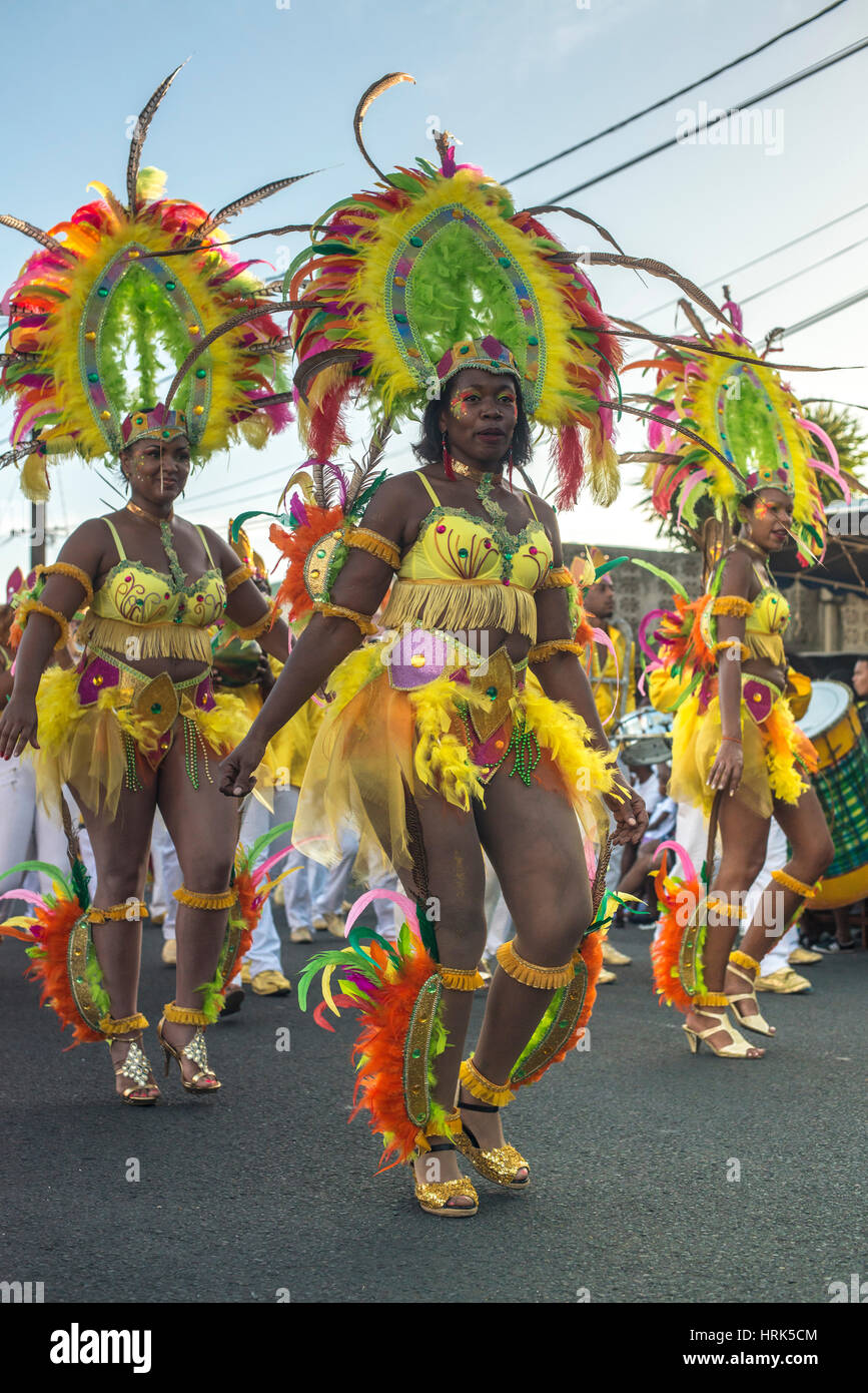 carnival in guadeloupe Stock Photo - Alamy