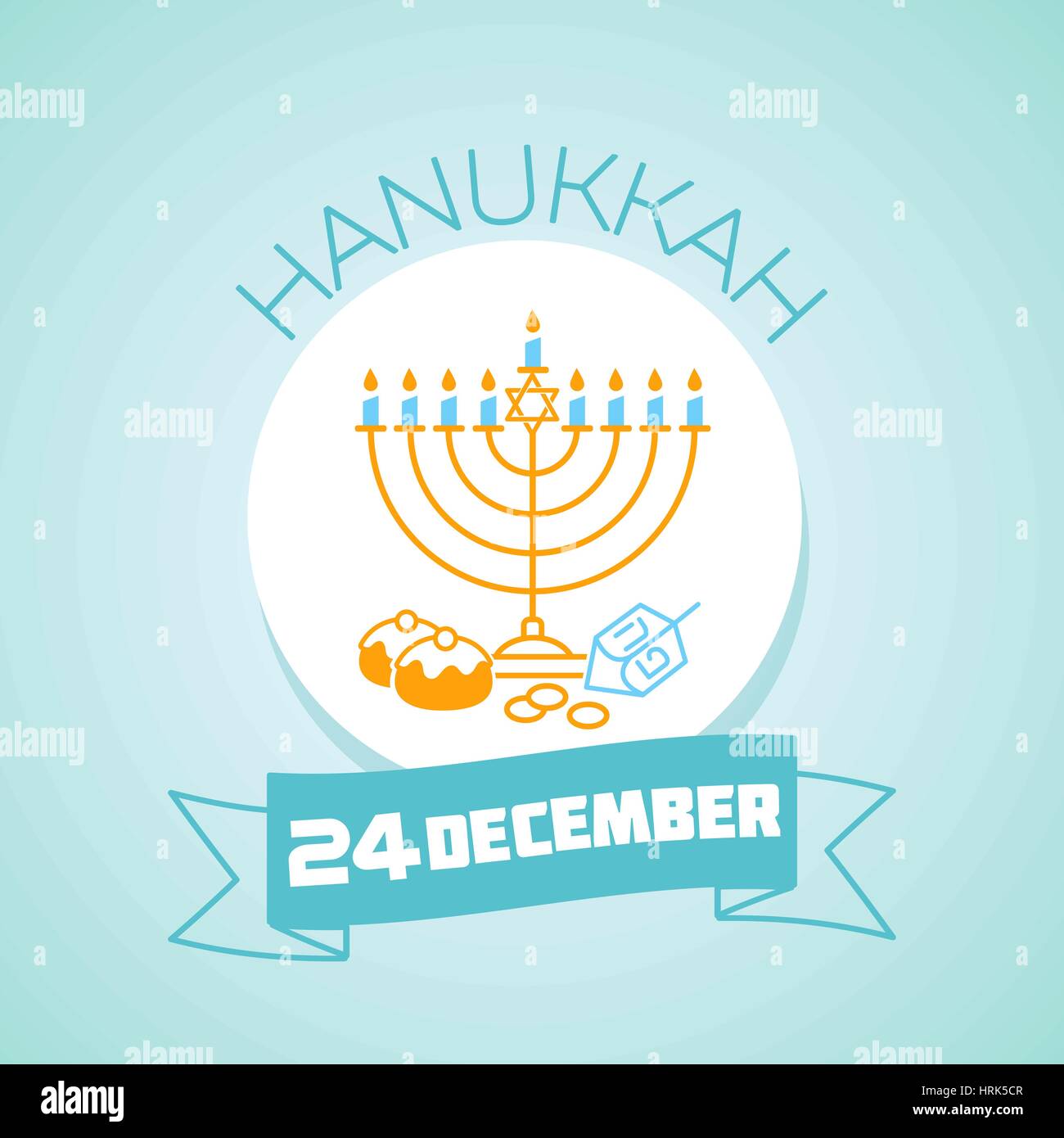 Calendar for each day on december 24. Greeting card. Holiday - hanukkah ...