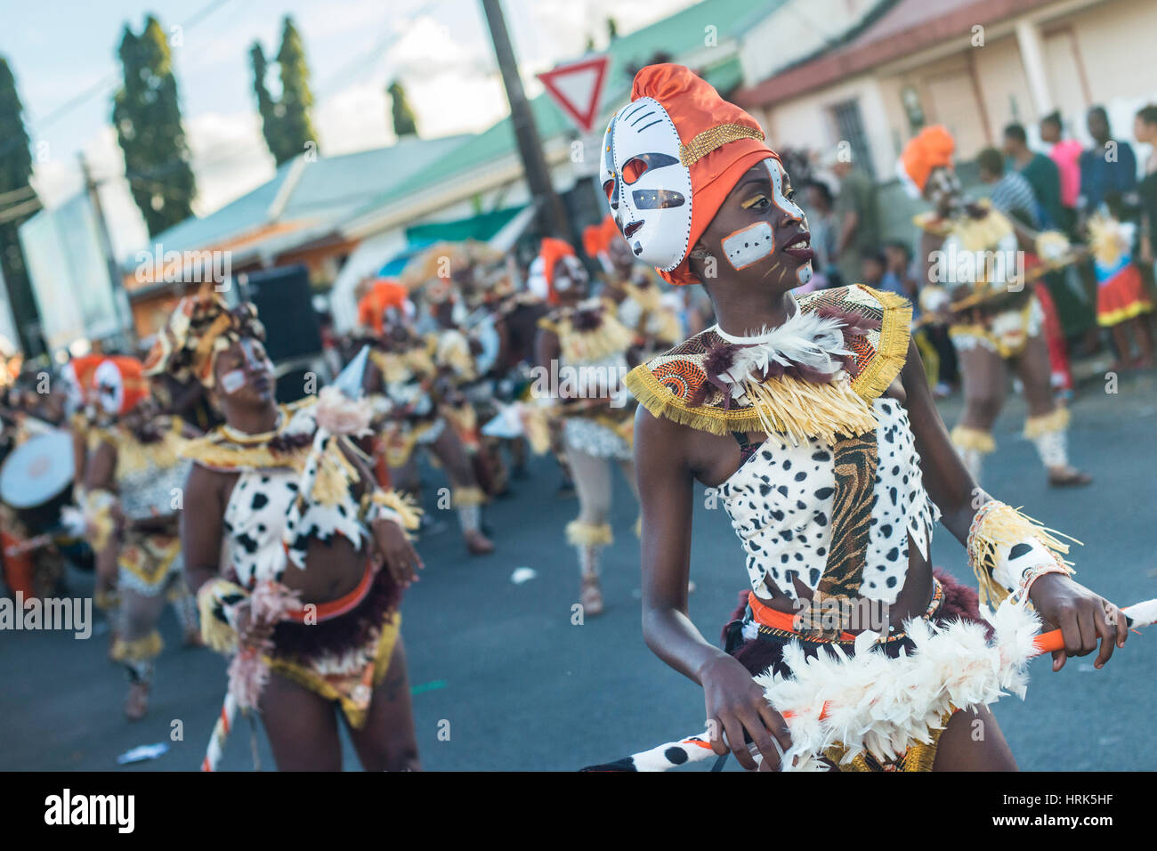 carnival in guadeloupe Stock Photo - Alamy