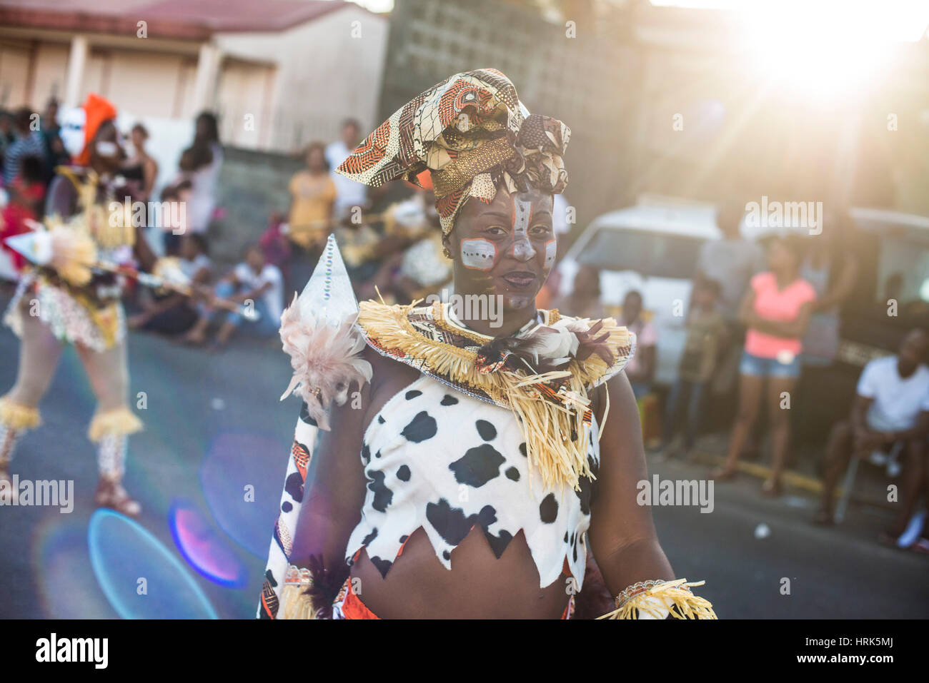 carnival in guadeloupe Stock Photo - Alamy