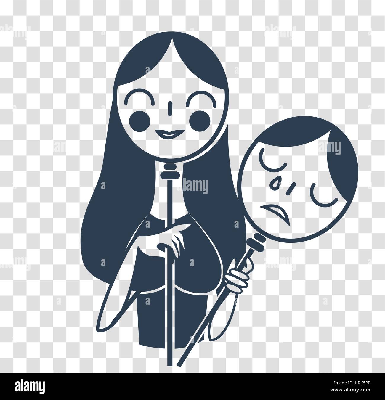 Crying mask drawing hi-res stock photography and images - Alamy