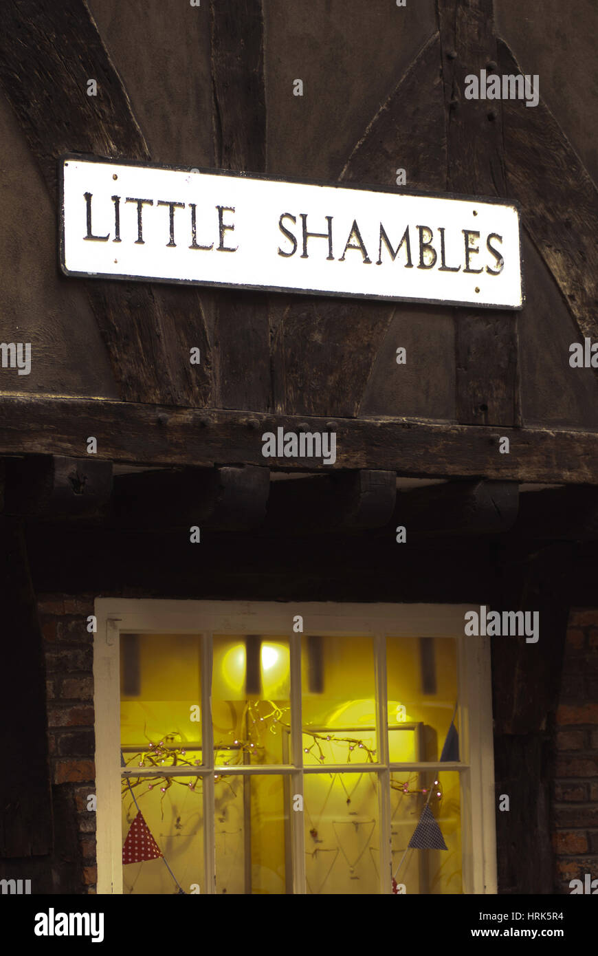 Little Shambles. York Stock Photo - Alamy