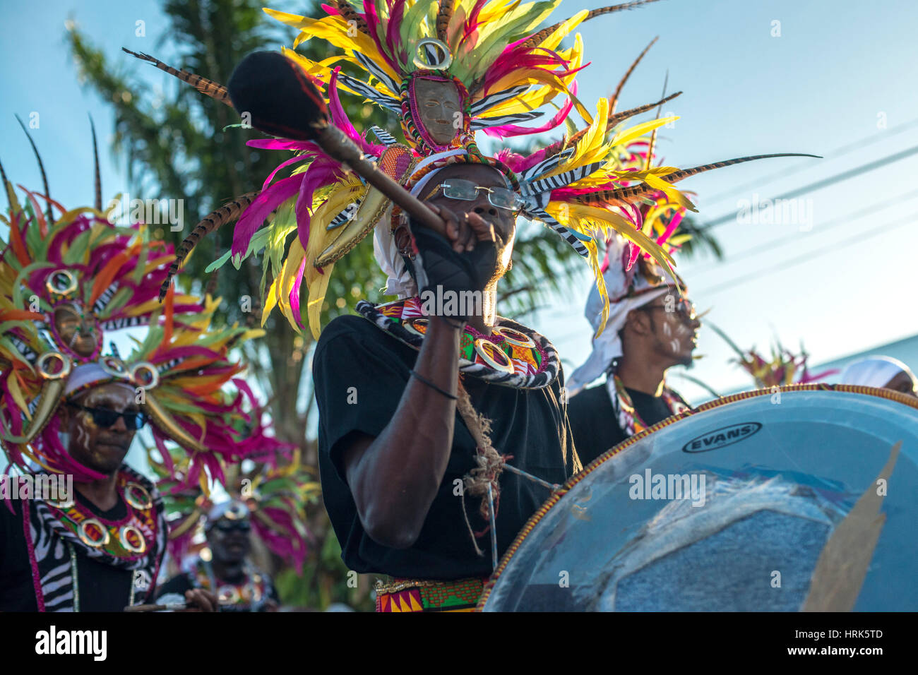 carnival in guadeloupe Stock Photo - Alamy