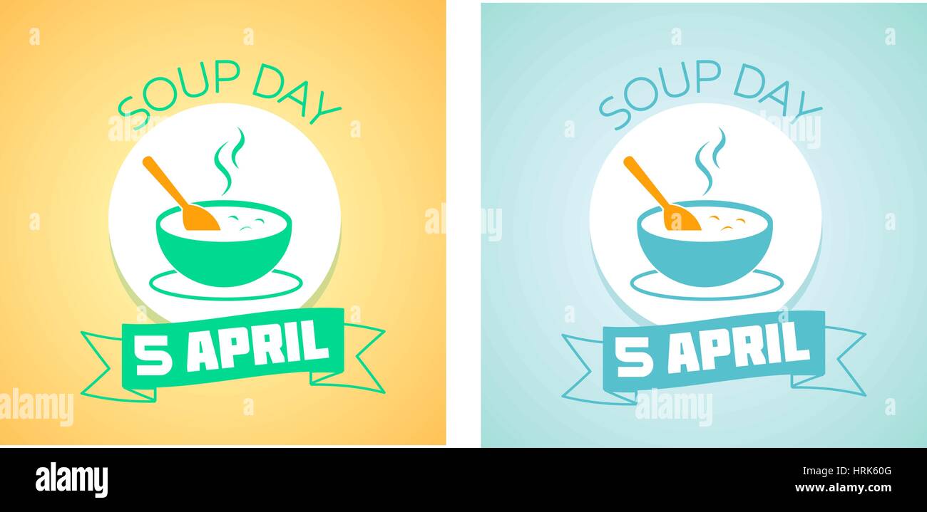 Month of soup Stock Vector Images - Alamy