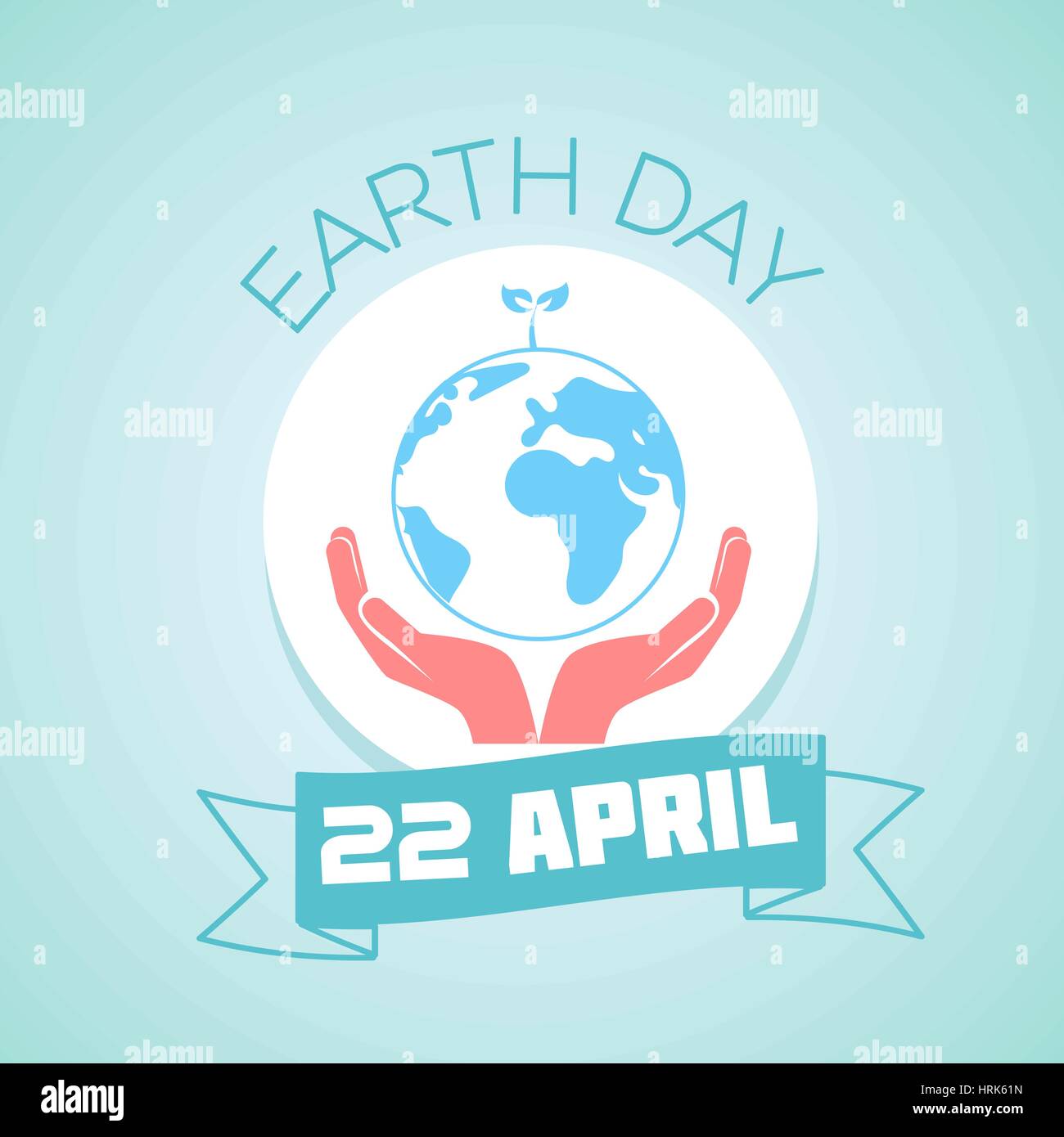 Calendar for each day on April 22. Greeting card. Holiday - Earth Day ...
