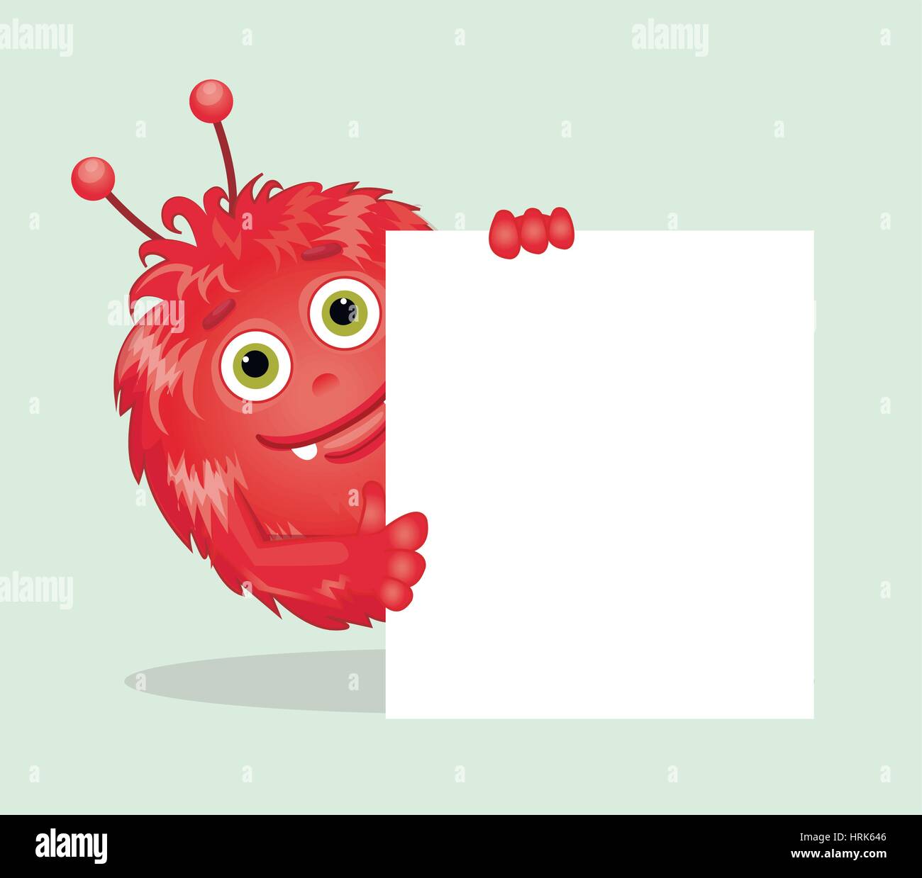 Good monsters as a hero, to games, children's magazines Stock Vector ...
