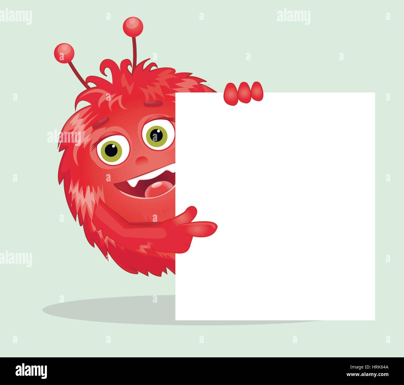 Good monsters as a hero, to games, children's magazines Stock Vector ...