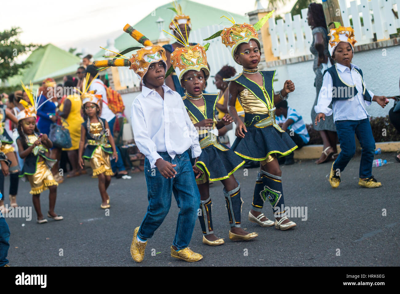 carnival in guadeloupe Stock Photo - Alamy