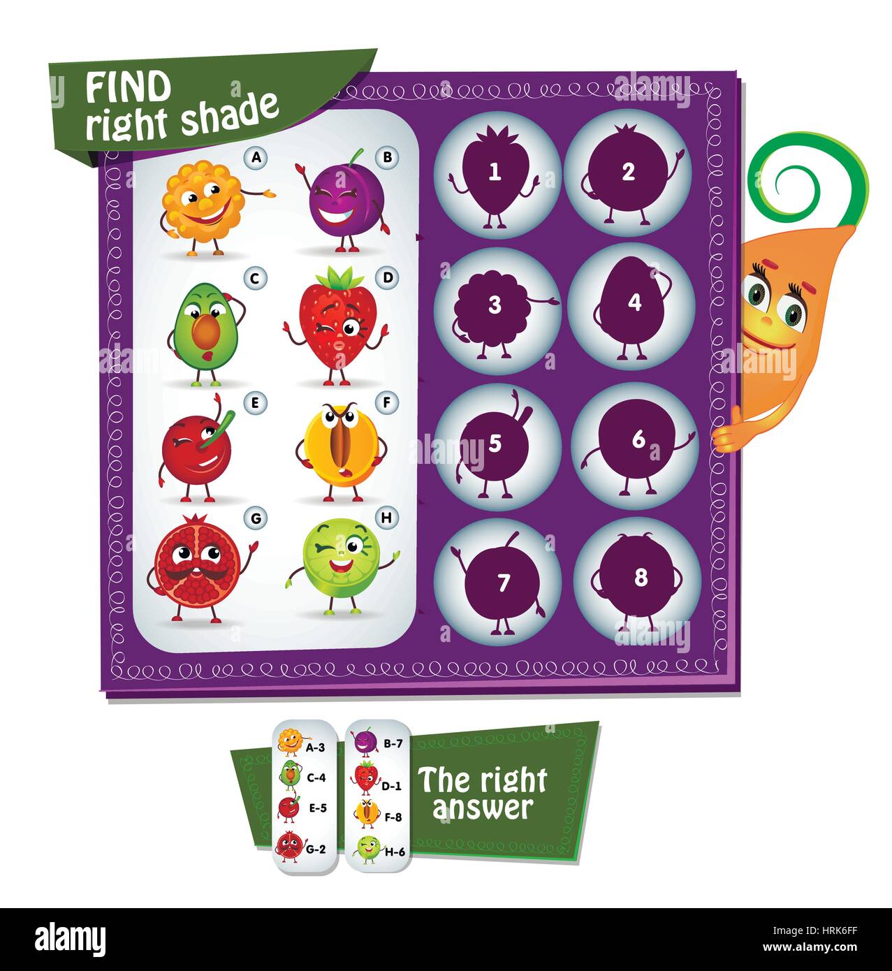 Find the difference picture Stock Vector Images - Alamy