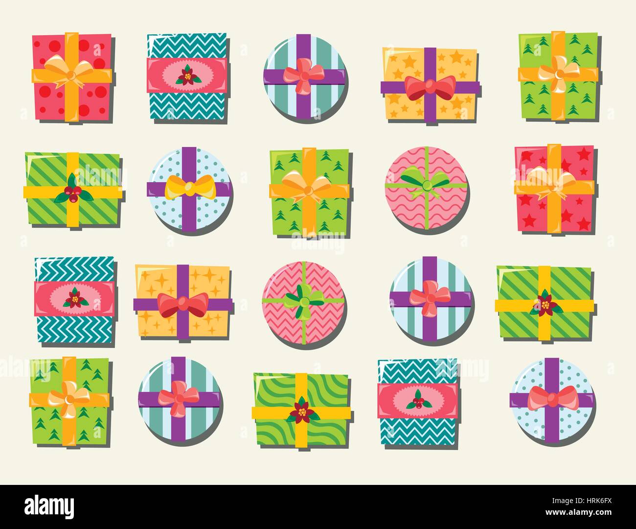icon top view of Gift boxes Stock Vector Image & Art - Alamy