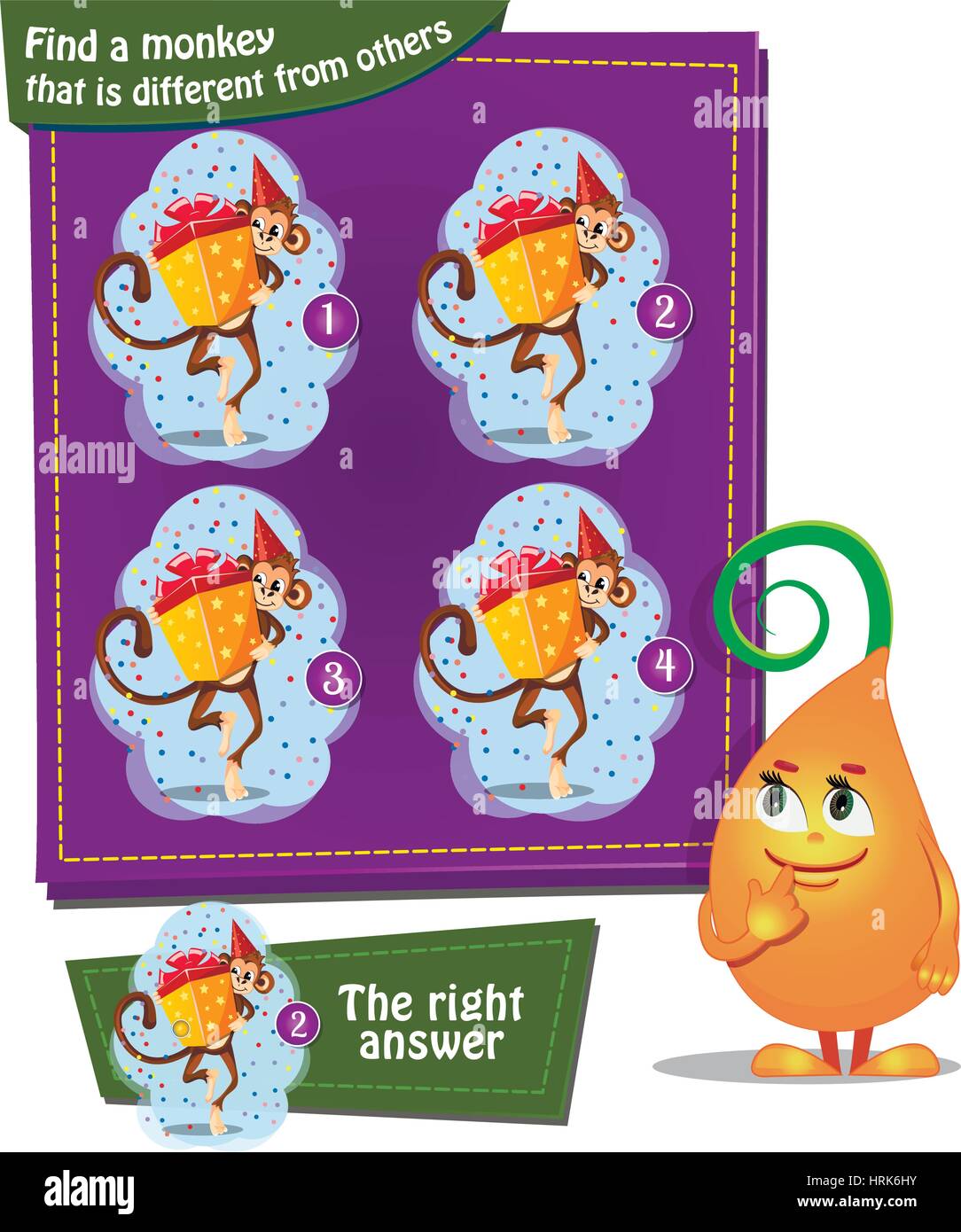 Slingshot monkey Stock Vector Images - Alamy