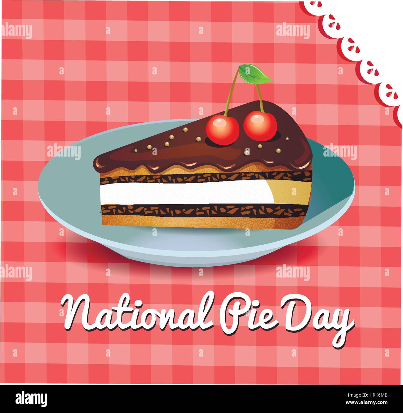 National pastry day Stock Vector Images - Alamy