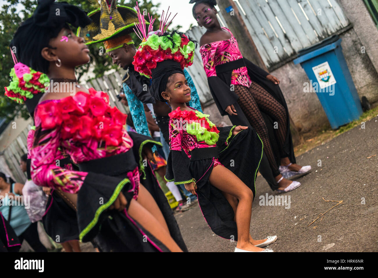 carnival in guadeloupe Stock Photo - Alamy