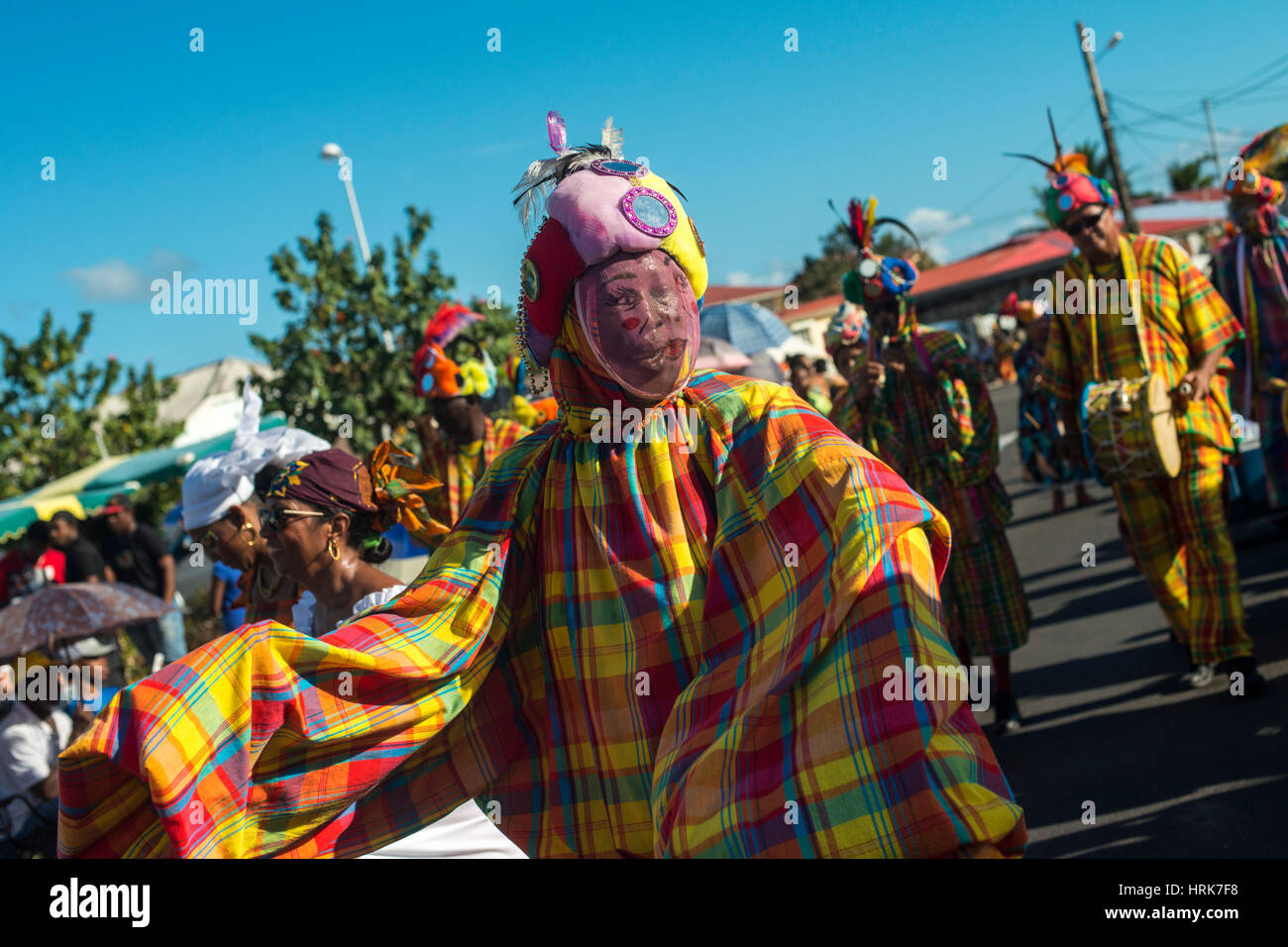carnival in guadeloupe Stock Photo - Alamy
