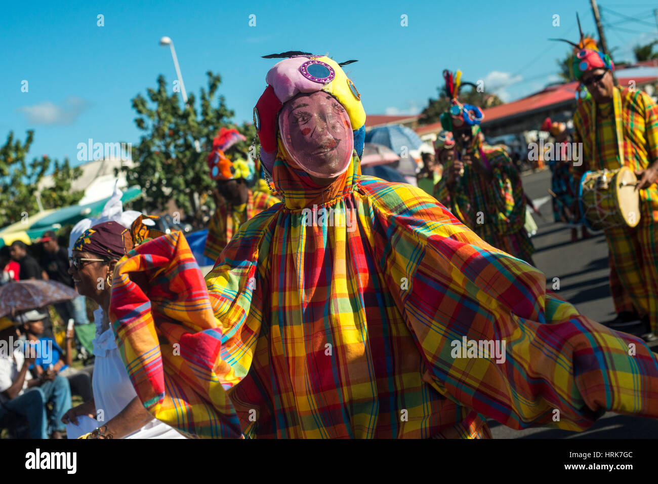 carnival in guadeloupe Stock Photo - Alamy