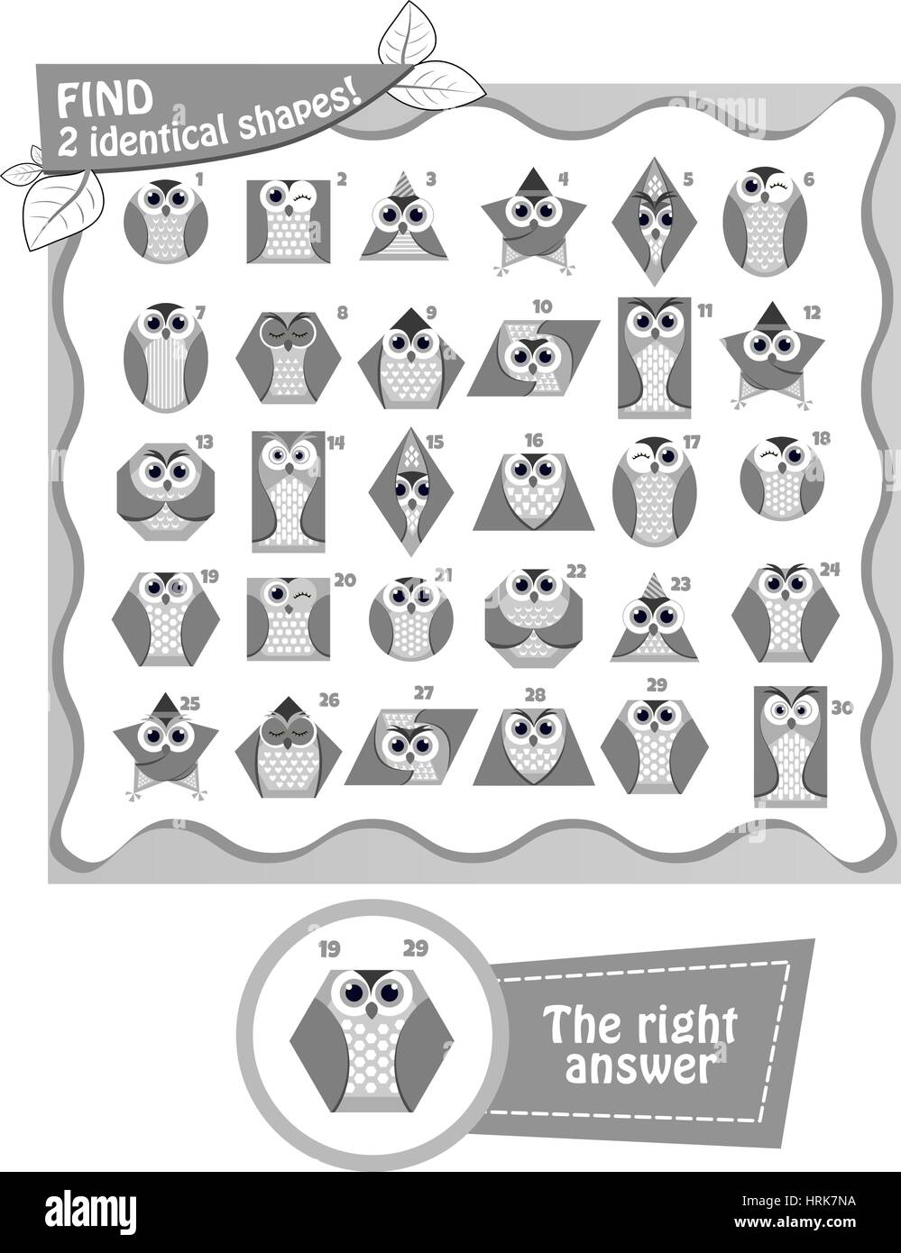 visual game for children and adults. Visual Game for children. Task: 2 ...