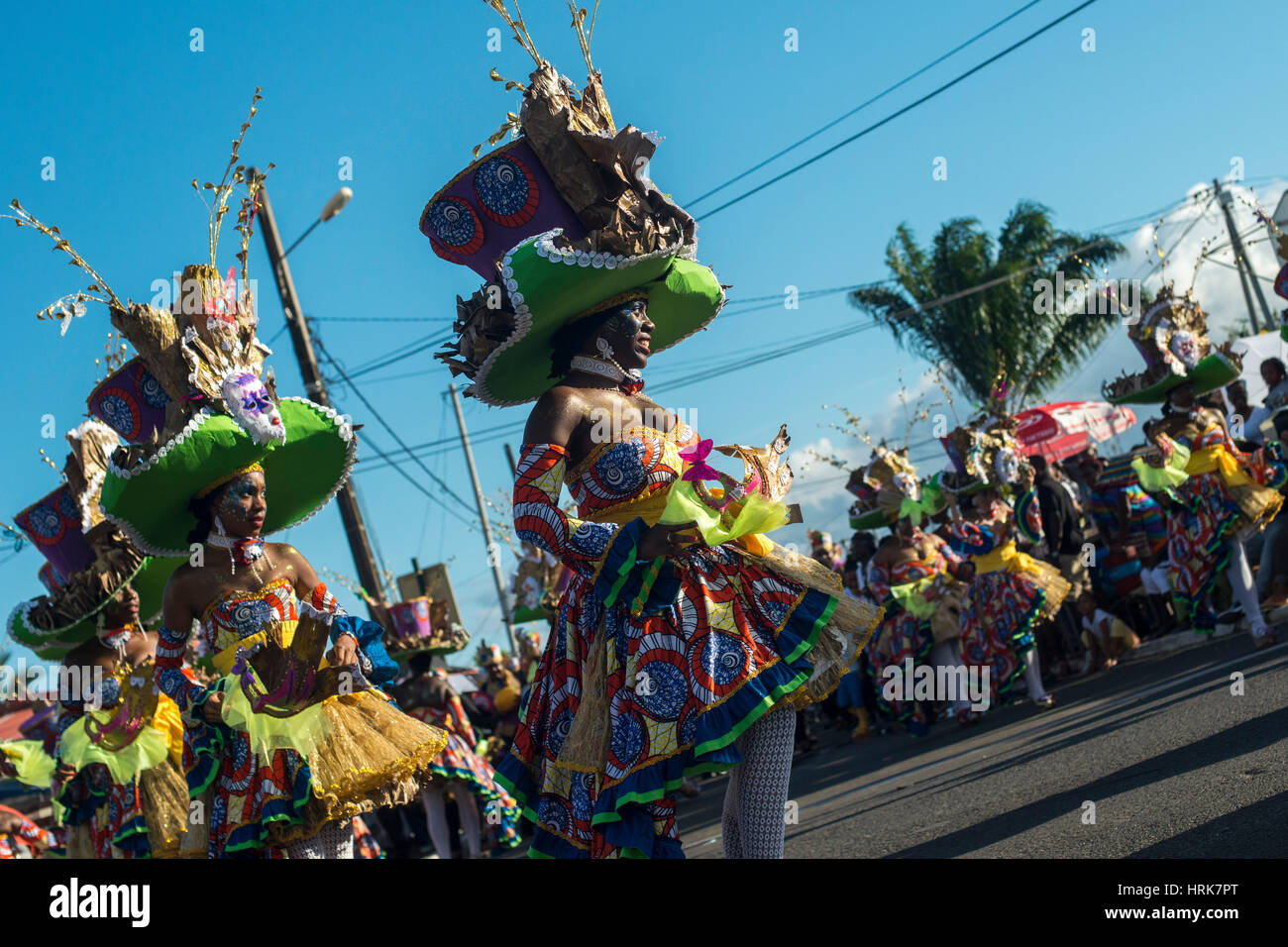 carnival in guadeloupe Stock Photo - Alamy