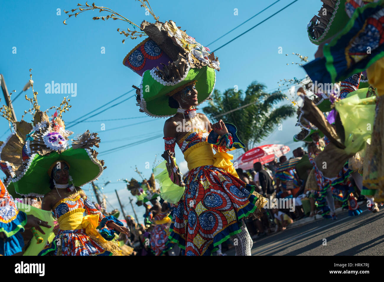 carnival in guadeloupe Stock Photo - Alamy