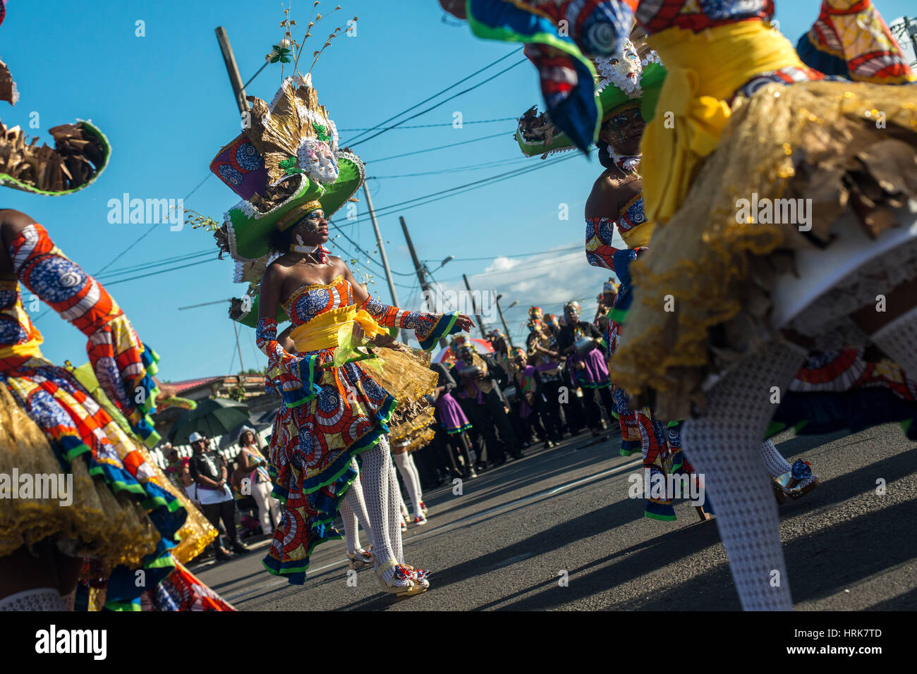 carnival in guadeloupe Stock Photo - Alamy