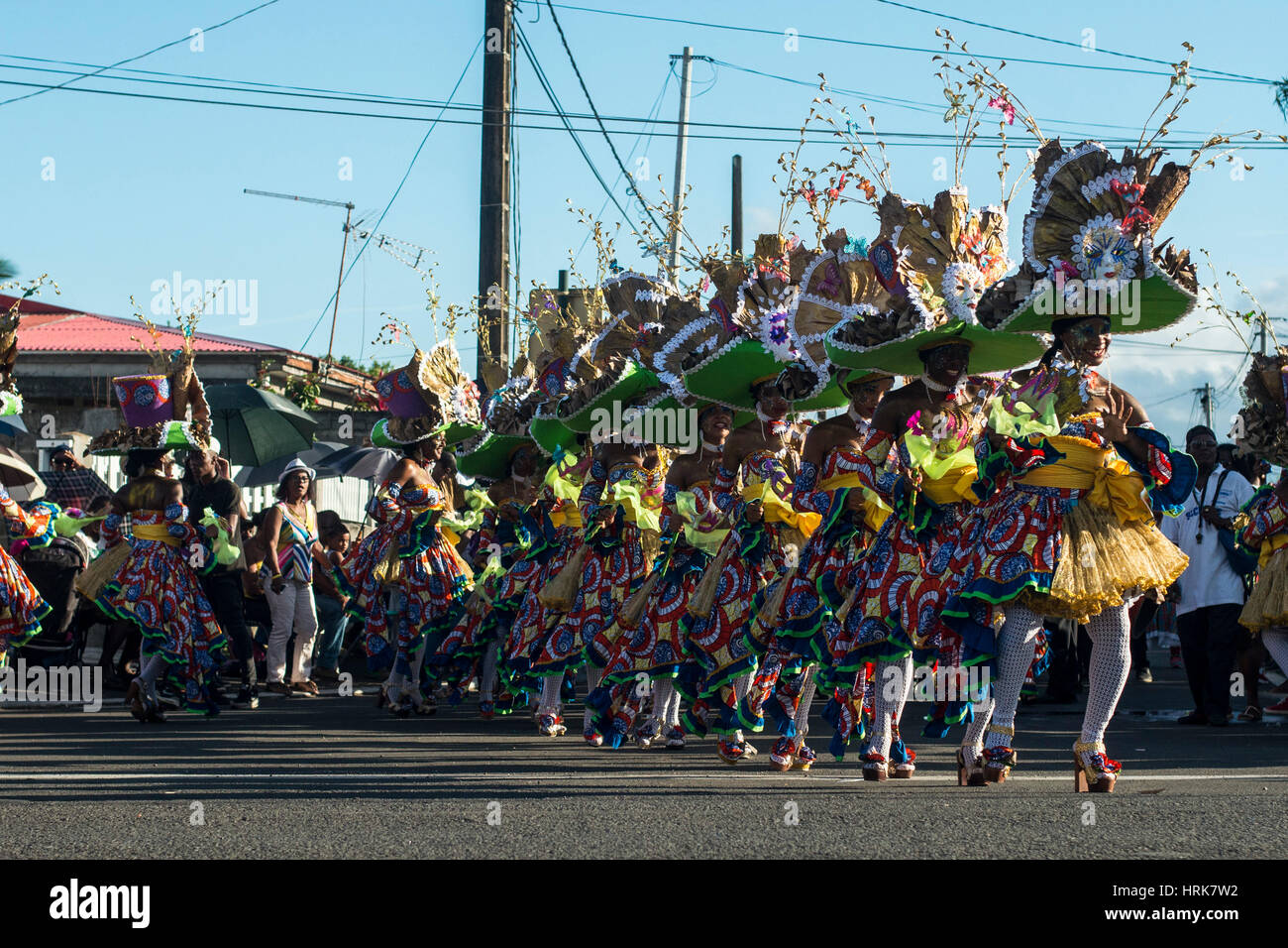 carnival in guadeloupe Stock Photo - Alamy