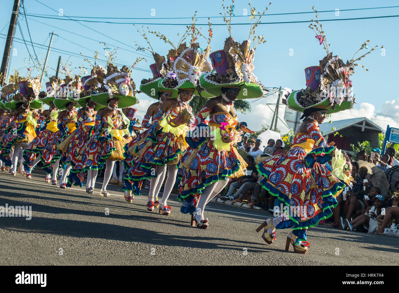 carnival in guadeloupe Stock Photo - Alamy