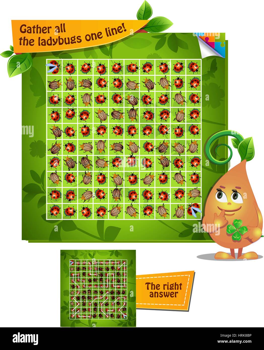 Games collection. Visual Game for children. Task: gather all the ...