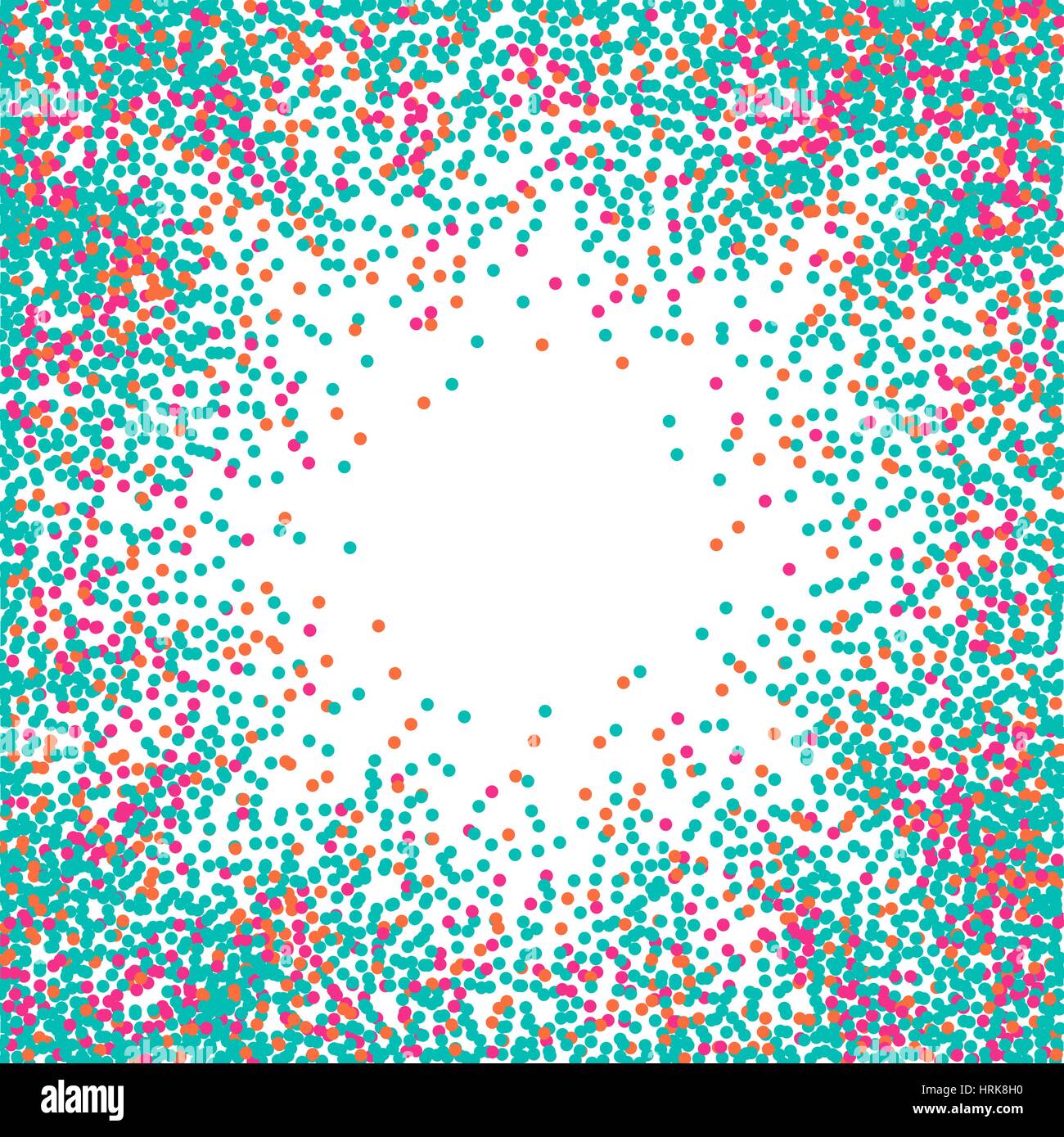 Abstract flat confetti backdrop Stock Vector Images - Alamy