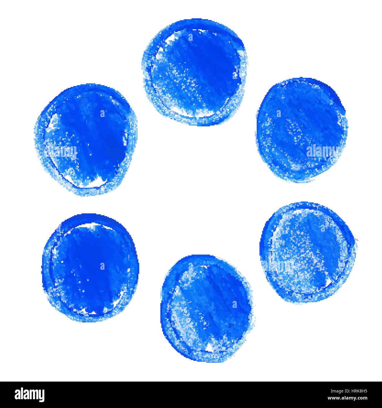 Stains blue paint on Stock Vector Images - Alamy