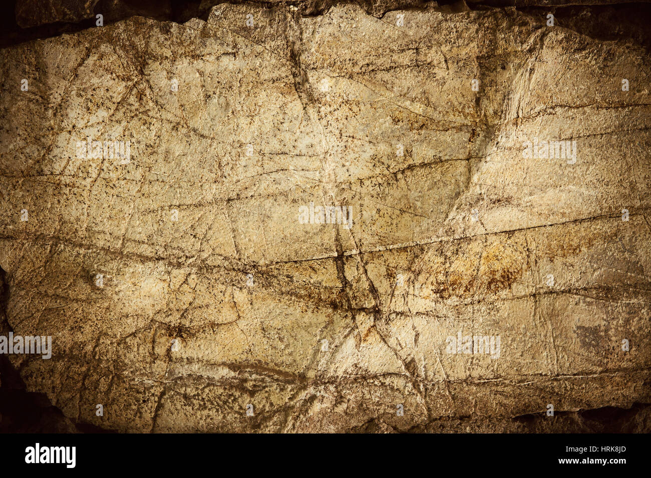 Dirty, scratched old brick wall, as background Stock Photo - Alamy