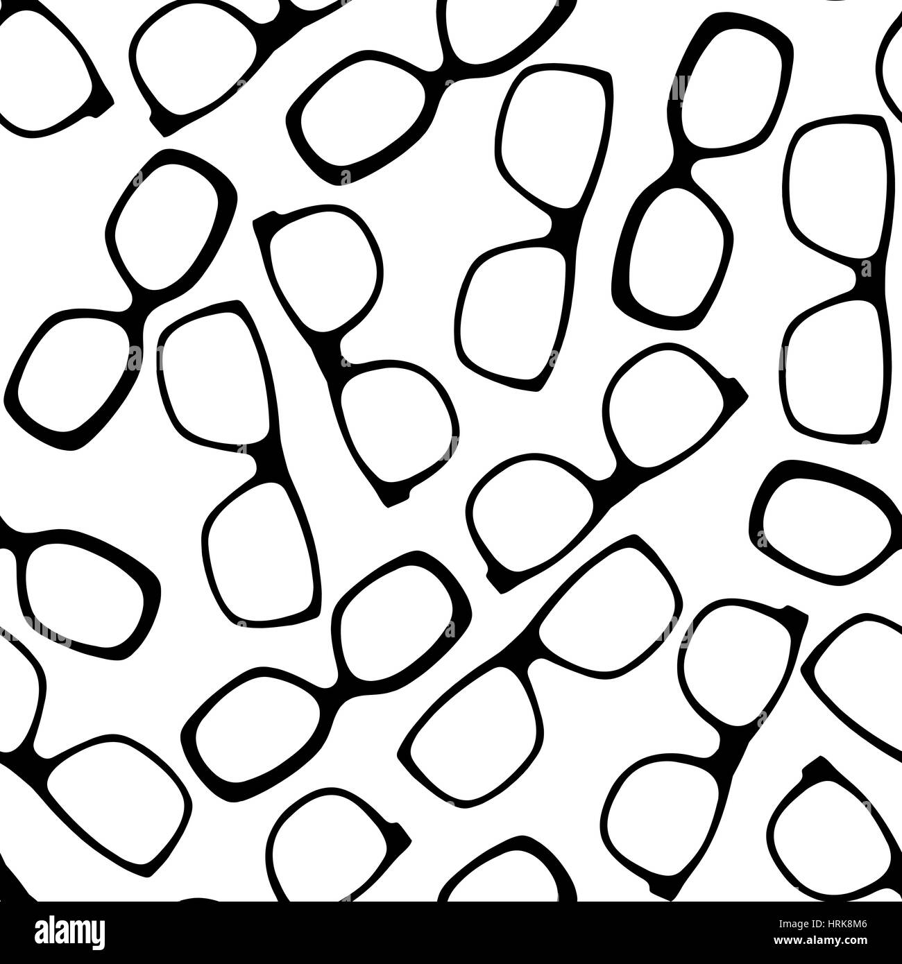 Eyeglasses seamless pattern Stock Vector Image & Art - Alamy