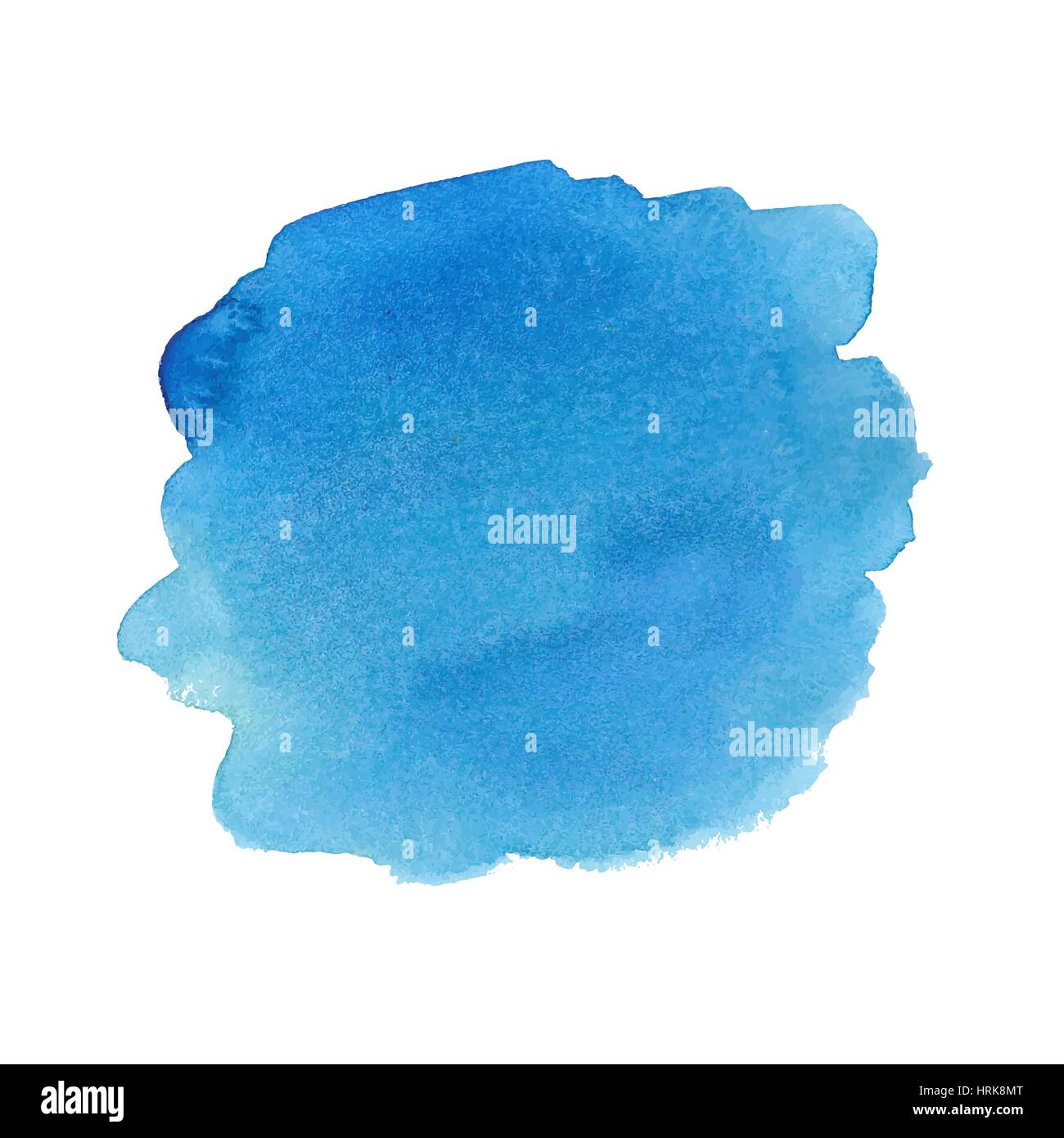 Blue watercolor spot. Vector illustration Stock Vector Image & Art - Alamy