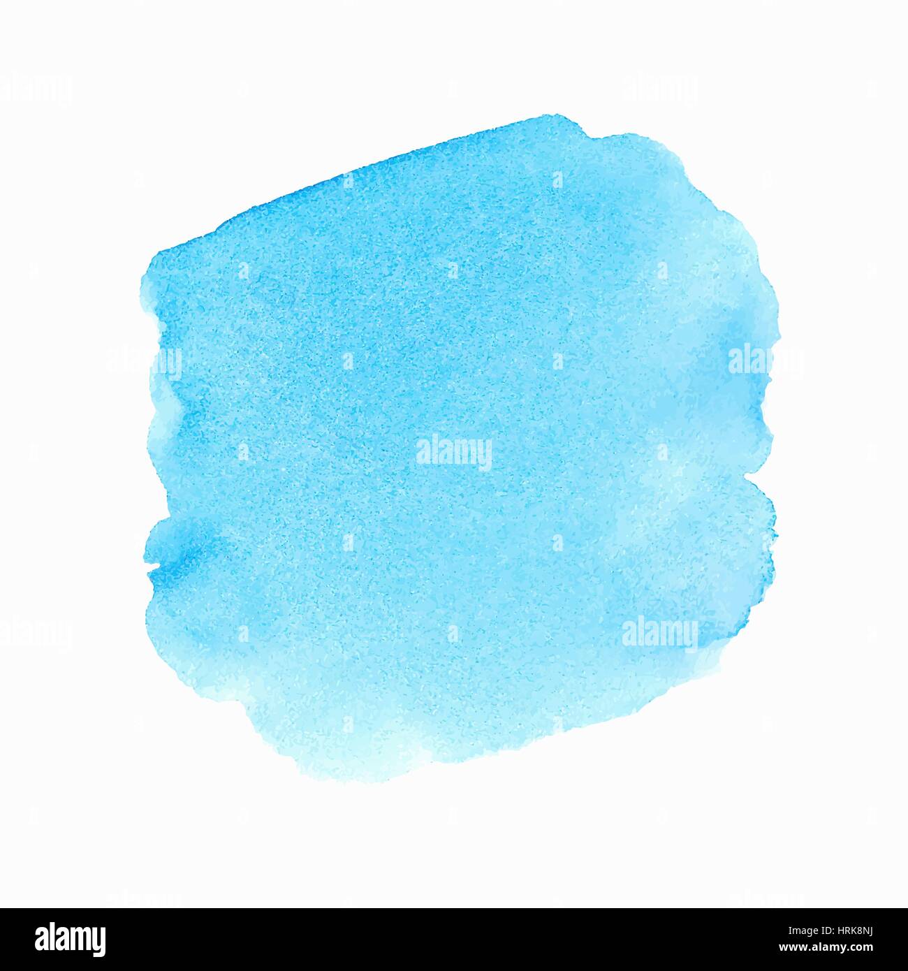 Bright blue watercolor spot Stock Vector Image & Art - Alamy