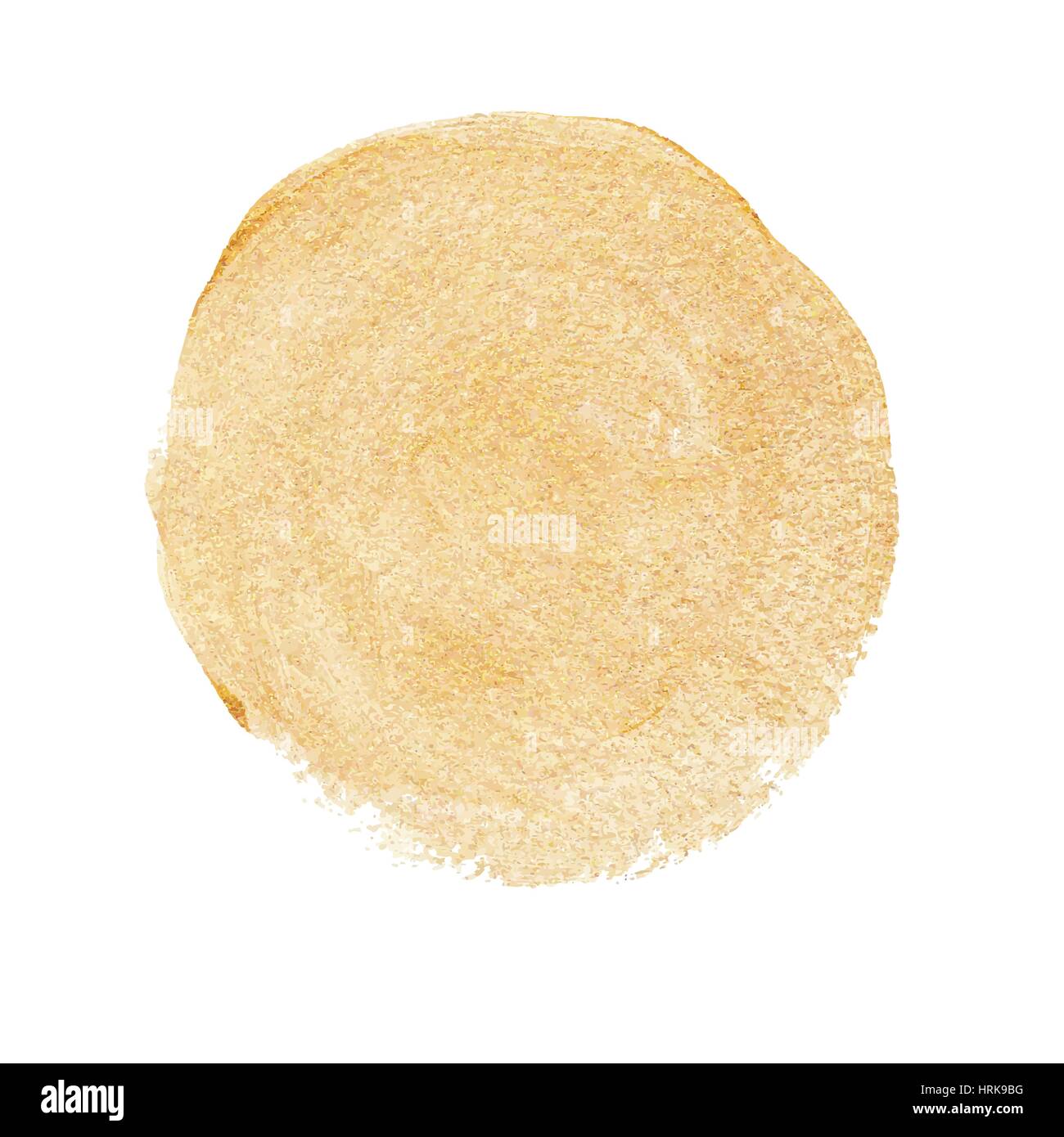 Gold paint circle Stock Vector Images - Alamy