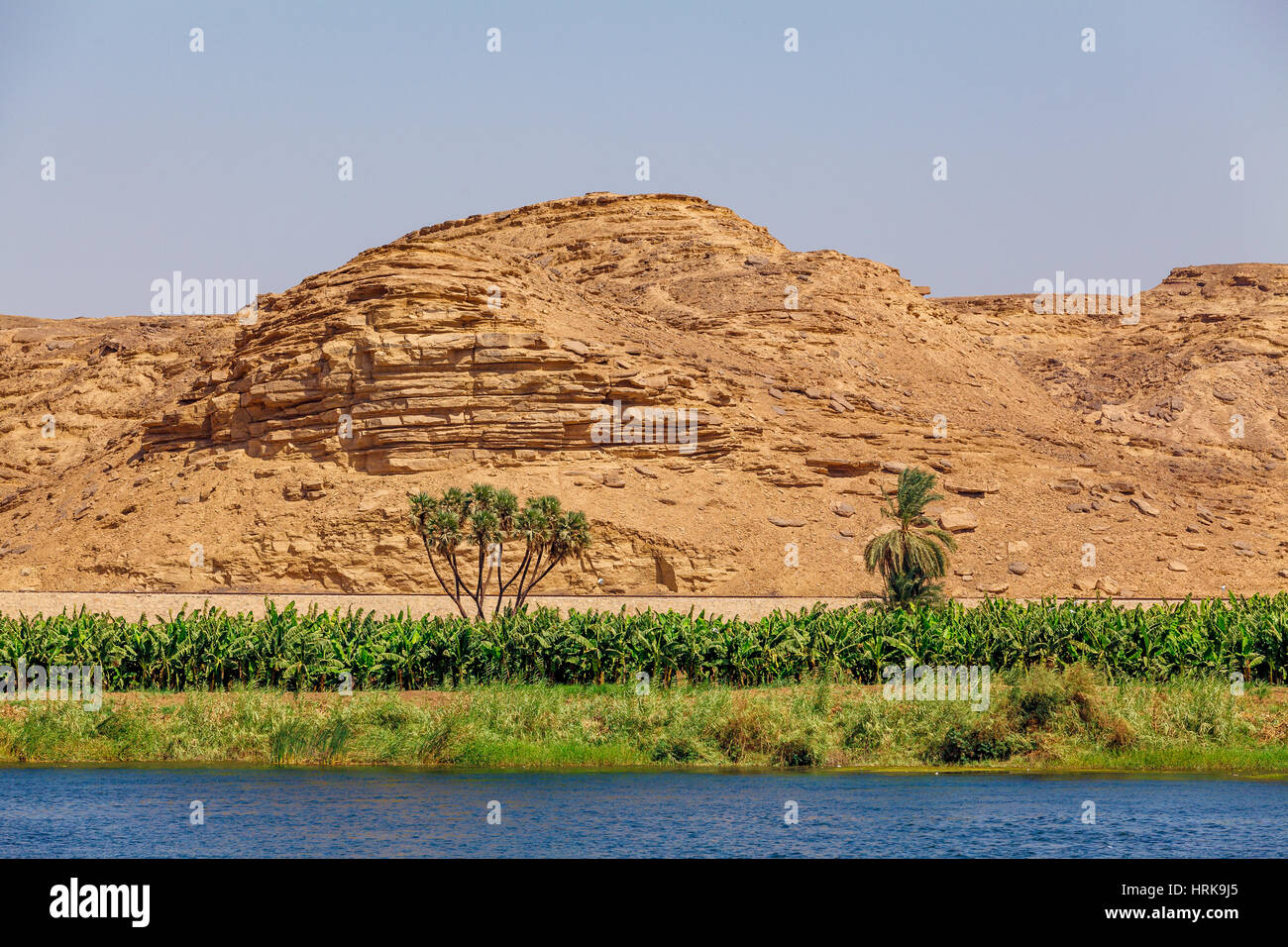Egyptian landscape distant view hi-res stock photography and images - Alamy
