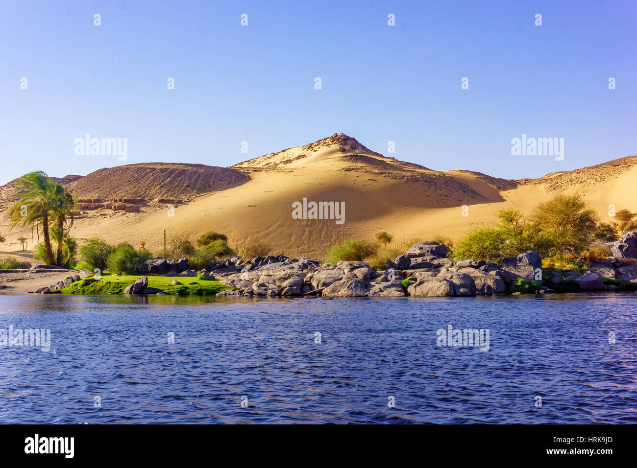 Beautiful view nile river landscape hi-res stock photography and images ...