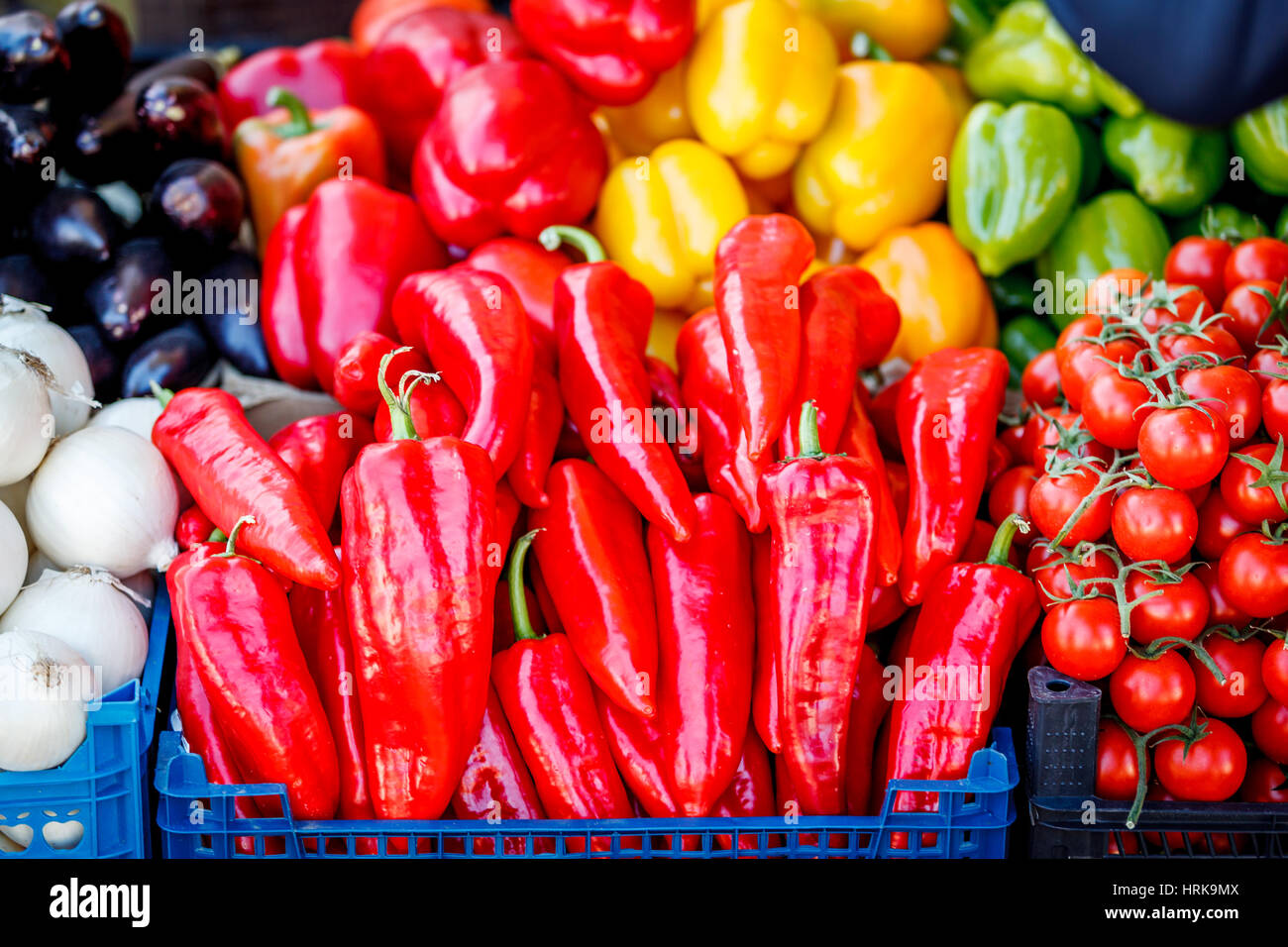 farmers market. vegetable Market. Fresh vegetables Stock Photo - Alamy