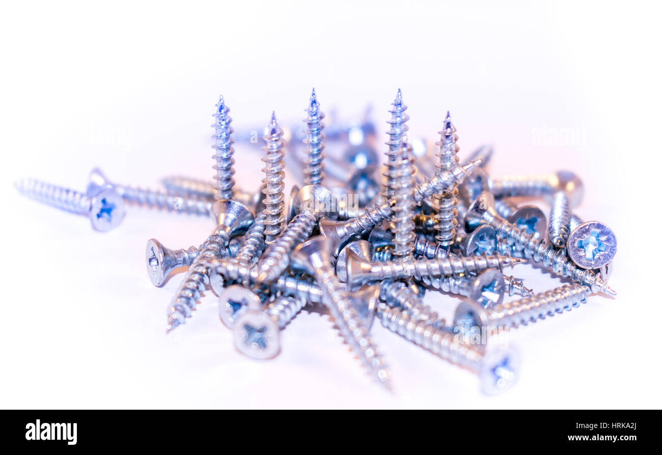 Photo screws Cut Out Stock Images & Pictures - Alamy