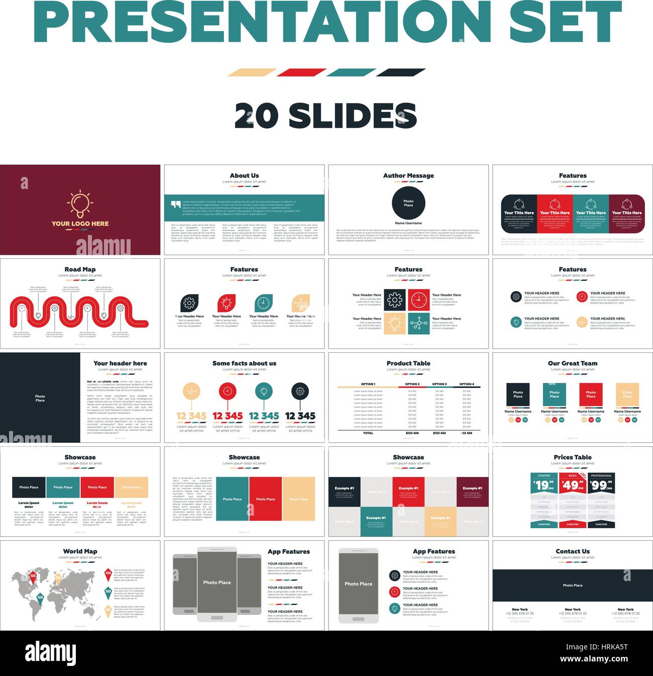 Business presentation slides hi-res stock photography and images - Alamy