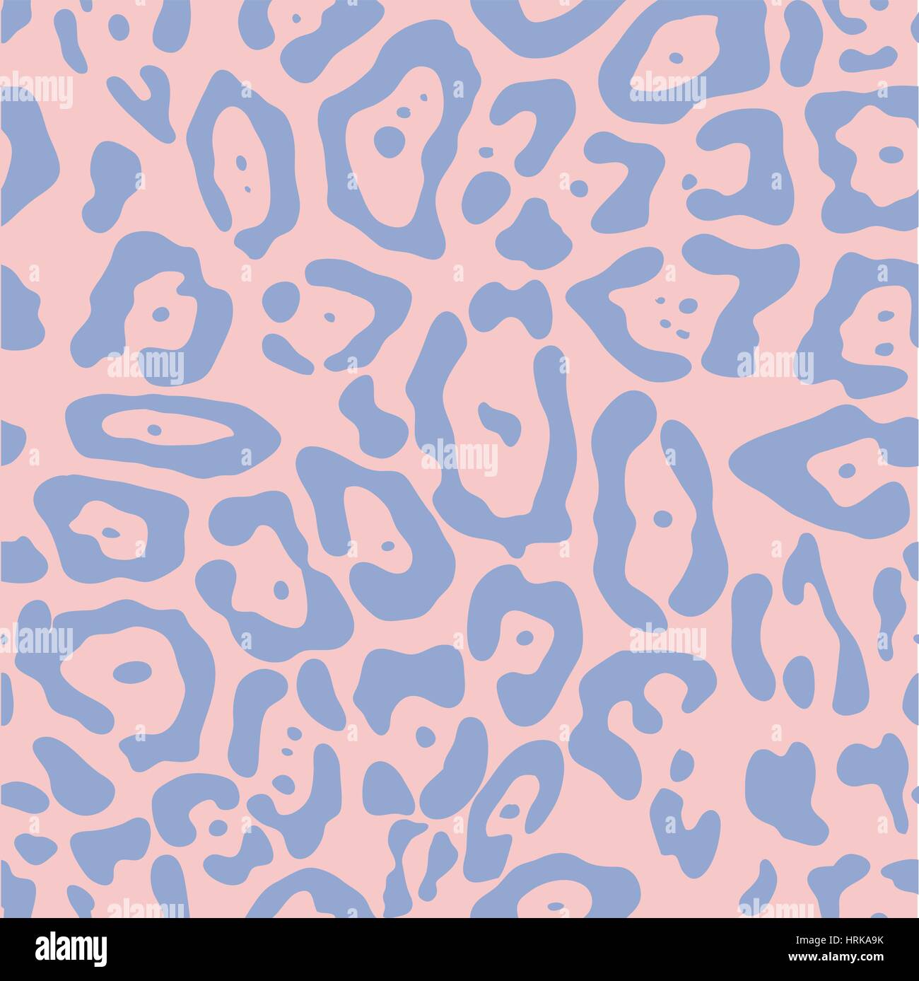 Cat seamless pattern. Vector illustration. Rose quarts and serenity ...