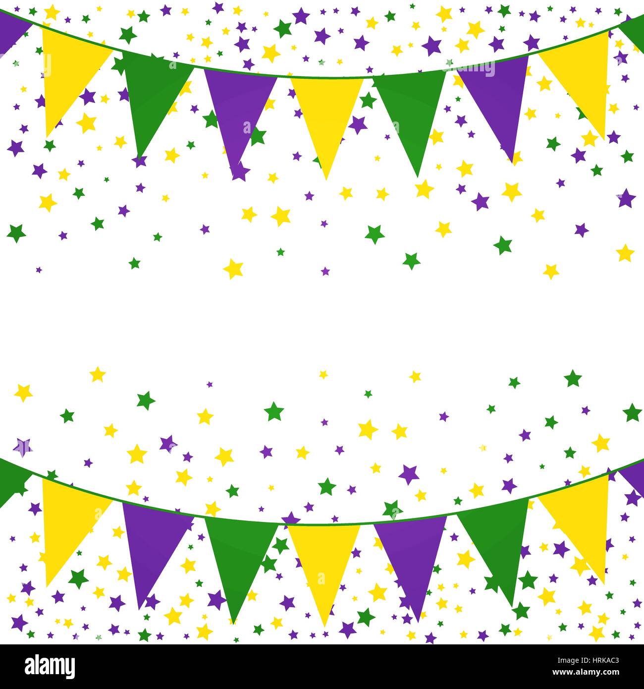 Mardi Gras Confetti Vector