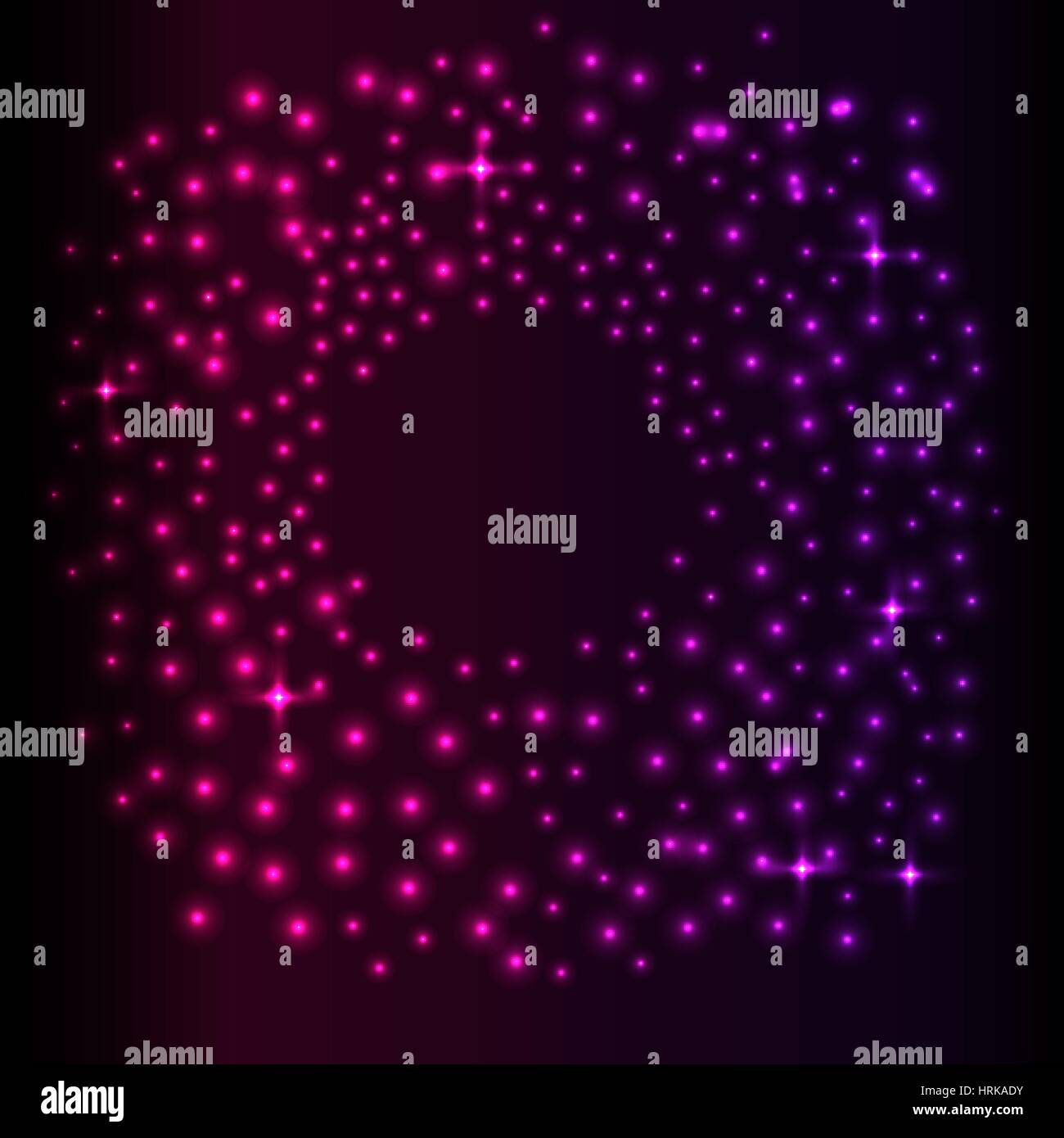 Purple light effects. Vector illustration for your design Stock Vector ...