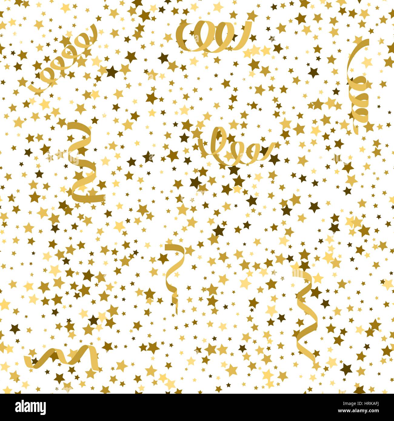 Gold Streamers Background