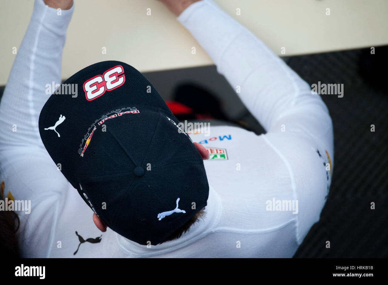 Montmeló, Spain. 02nd Mar, 2017. Max Verstappen, driver of the Red Bull ...