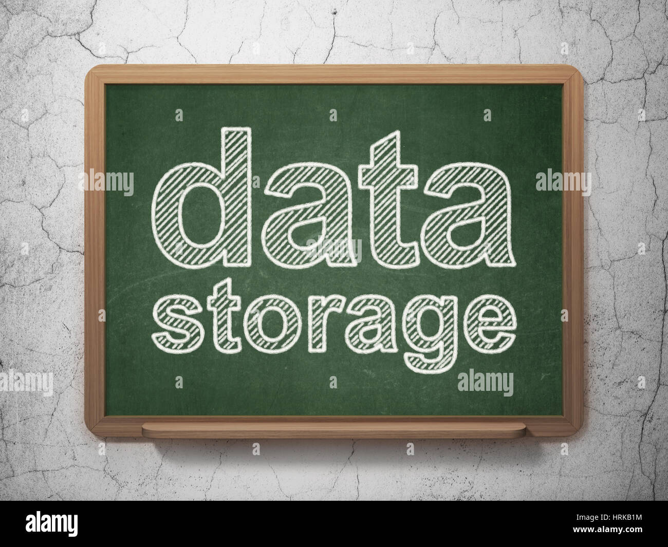 Information concept: Data Storage on chalkboard background Stock Photo ...