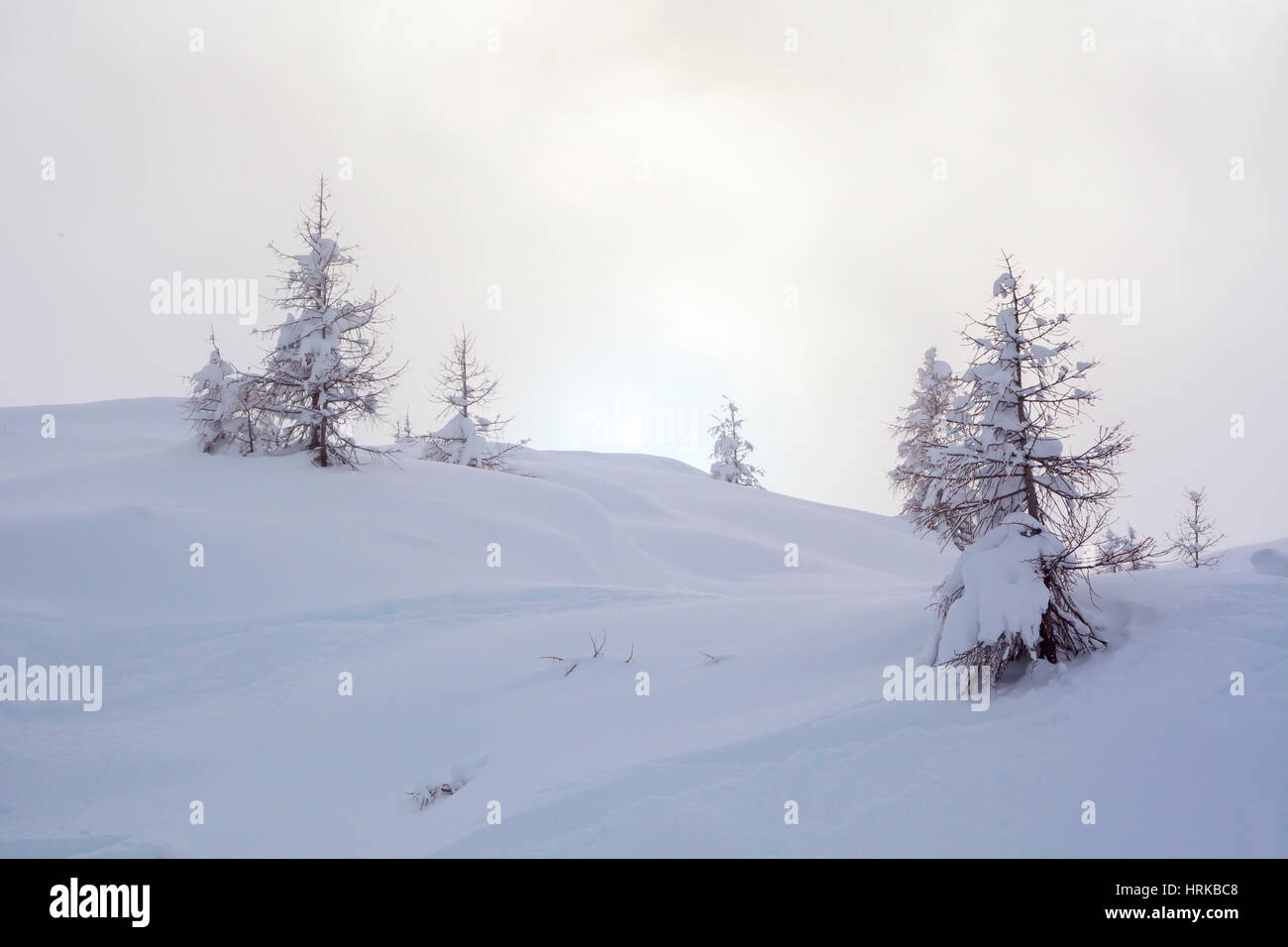 After snowfall mountain view hi-res stock photography and images - Alamy
